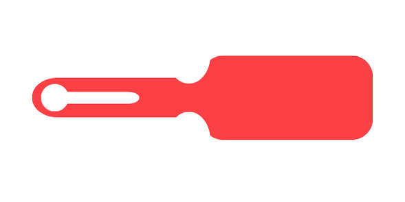 Blank Loop Self Tie Tag