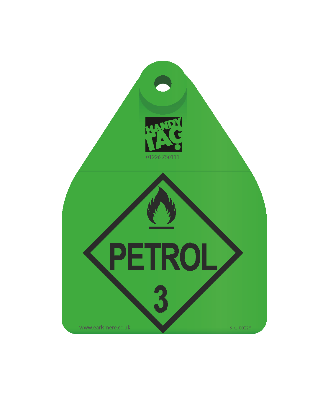 Petrol Tag - Flammable 3