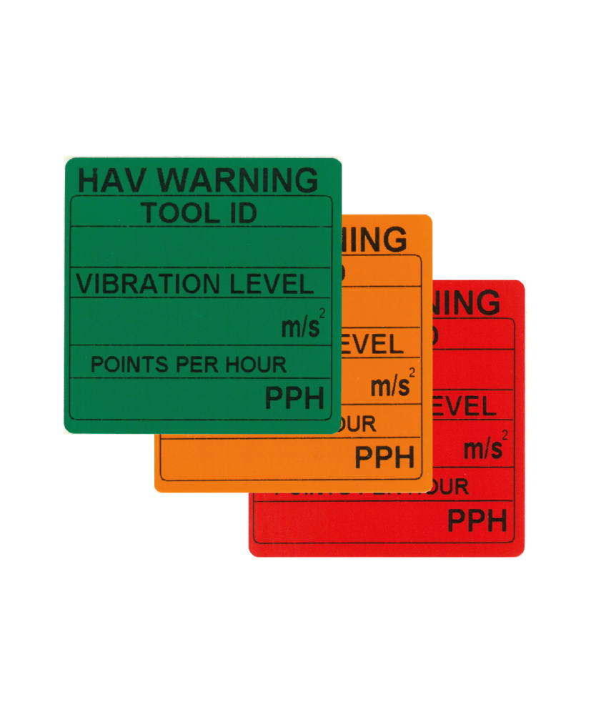 HAV Label Points Per Hour - Earlsmere Limited