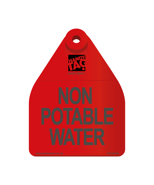 Non Potable Water Tag - Earlsmere Limited
