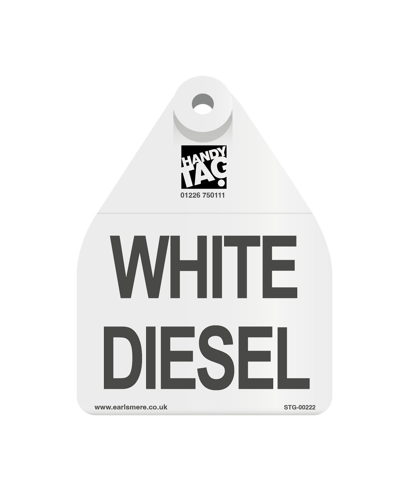 White Diesel Tag