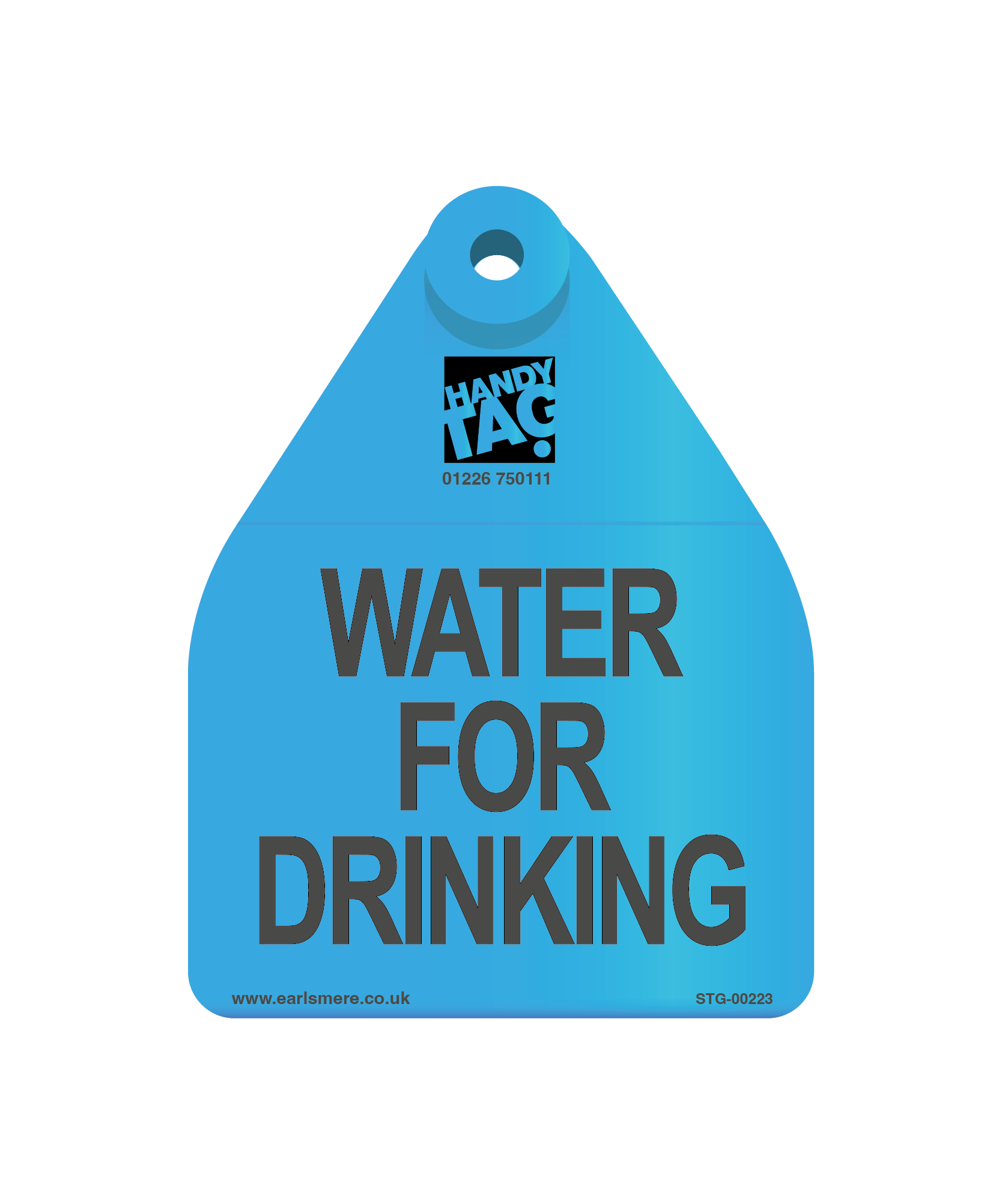 Water For Drinking Tag